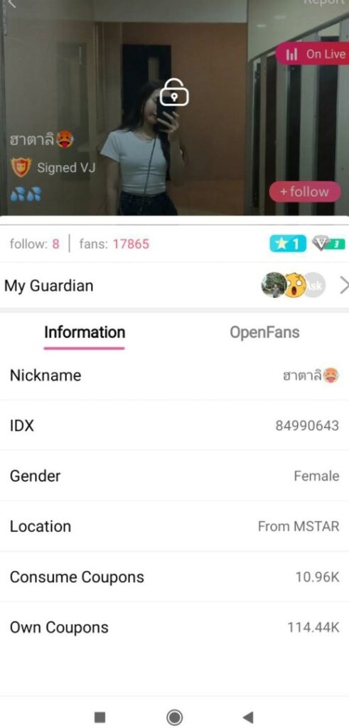 คลิปหลุดไลฟ์สดแอปสีเหลือง IDX-84990643 น้องฮาตาลิสาวขี้เงี่ยนมาแหวกขาเขี่ยหีร้องเสียวจัดๆ ...